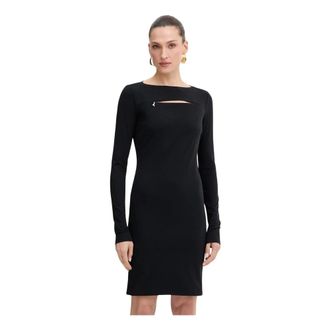 Patrizia Pepe Damen, Kleider, Schwarzk, SGr&ouml;&szlig;e