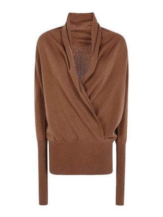 7 For All Mankind Pull Col Rond - Beige
