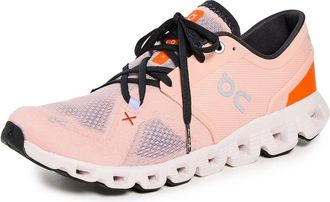 On Cloud X Shift Damen-Sneaker, Rose/Sand, 41.5 EU