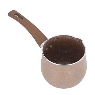 Generic HEEPDD Marmite &agrave; caf&eacute; &agrave; Poign&eacute;e Unique, Casseroles Antiadh&eacute;sives, Petite Casserole pour Chauffer le Lait, le caf&eacute;, le th&eacute;, Mini Lait de 10 Cm de Diam&egrave;