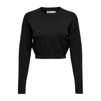 Only Schicker Pullover - - Sweatshirts & Hoodies - Damen - Schwarzk - S