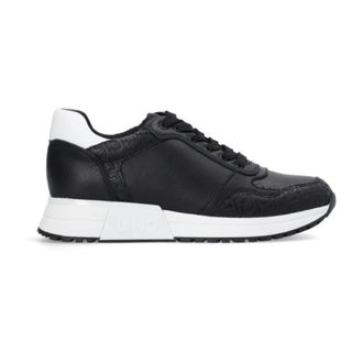 Liu Jo Eco-Leder Sneakers Kiss 502 - - Shoes - Damen - Schwarzk - 36 EU