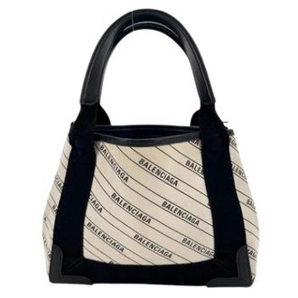 Balenciaga Sac &agrave; main vintage en toile Pre-owned - Femme - Pre-owned - Beige - Taille: ONE Size