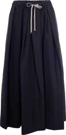 Max Mara Femme, Jupes, Bleu, Taille: 36 FR Midi Skirts