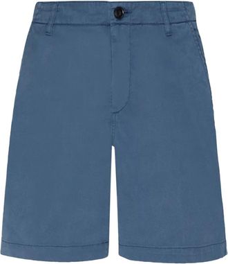 Vilebrequin Homme, Shorts, Bleu, Taille: W34 Bermuda gabardine en tencel