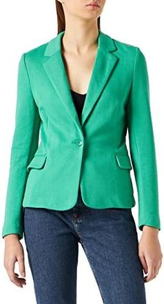 Vero Moda Vmjulia Ls DNM Noos Blazer pour Femme, Holly Green, 42