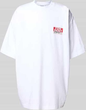 VETEMENTS Oversized T-Shirt aus reiner Baumwolle