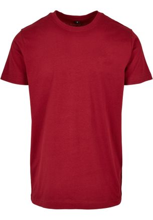Build Your Brand Herren Basic Round Neck T-Shirt - Baumwollshirt im Regular Fit mit Rundhalsausschnitt & kurzen &Auml;rmeln, vielseitiges Basic f&uuml;r Alltag, Freizeit & Vered