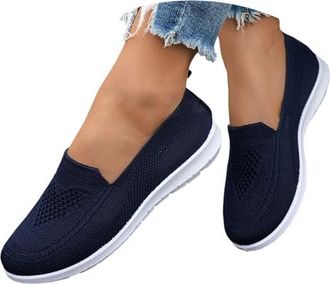 Generic Chaussures de loisirs pour femme - Baskets respirantes - Style r&eacute;tro - Chaussures de marche - Chaussures dinfirmi&egrave;re - Chaussures de s&eacute;curit&eacute; - Chauss