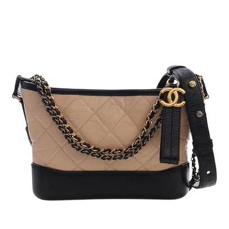 Chanel Pre-owned Gabrielle Hobo - Femme - Pre-owned - Beige - Taille: ONE Size