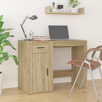 vidaXL Vidaxl - Bureau Ch&ecirc;ne sonoma 100x49x75 cm Bois ding&eacute;nierie