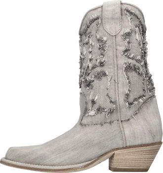 Vic Mati&eacute; Femme, Chaussures, Gris, Taille: 39 EU Bottes Texanes en denim