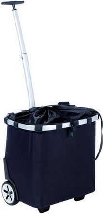 Reisenthel Carry-Cruiser, Metall, 40 L, 42x47.5x32 cm, Innentasche, wasserabweisend, höhenverstellbarer Griff, Leichtlaufrollen, Freizeit, Koffer