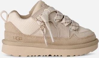 UGG Lo Lowmel Trainer für Kinder in White, Größe Wildleder/Textil