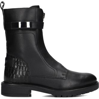Notre-V Schwarze Leder Stiefeletten - - Shoes - Damen - Schwarzk - 39 EU