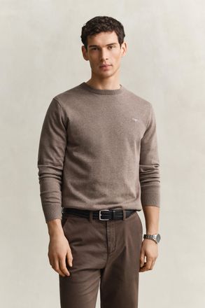 GANT CLASSIC COTTON Regular fit mit Rundhalsausschnitt