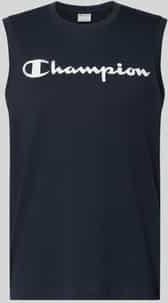 Champion Top mit Logo und Rundhalsausschnitt