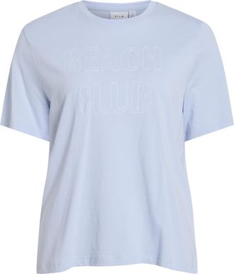Vila Visybil Beach O-Neck S/S T-Shirt