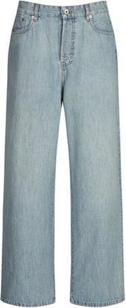 Miu Miu Jean droit et ample en coton