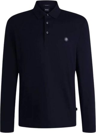 HUGO BOSS Homme, Tops, Bleu, Taille: 4XL Polo Chemises