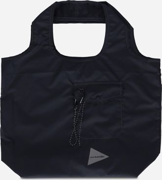 And Wander Grocery Pocket Bag Black