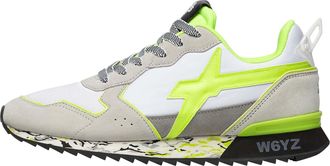 W6YZ Jet-M.-Sneakers aus technischem Gewebe und Veloursleder-Grau, grau 44