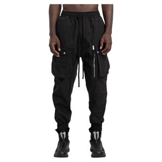 Thom Krom Homme, Pantalons, Noir, Taille: XL Cargo Tech Pants