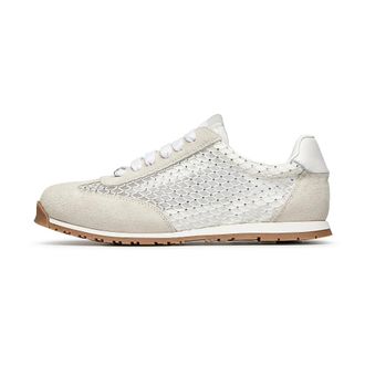 Loriblu Suede Sneakers mit Kristallen - - Shoes - Damen - Wei&szlig; - 38 EU