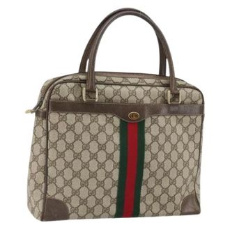 Gucci Sac &agrave; main vintage Pre-owned - Femme - Pre-owned - Beige - Taille: ONE Size