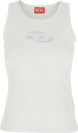 Diesel Femme, Tops, Blanc, Taille: 42 FR T-Lynys-Od D&eacute;bardeur