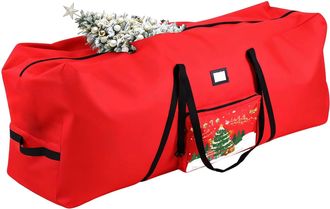 Famirosa Weihnachtsbaum Aufbewahrung, Aufbewahrungstasche f&uuml;r k&uuml;nstliche Weihnachtsb&auml;ume bis zu 220cm, Wasserdichte 600D Oxford Tasche Strapazierf&auml;hige mit Ver
