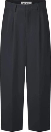 Rossi Rossi, Femme, Pantalons, Noir, Taille: 36 FR Noa Crop Fluid Cade