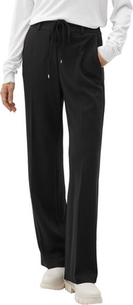 s.Oliver Black Label Damen 2121940 Hose, Schwarz, 32W / 32L EU