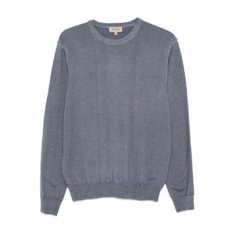 Woolrich Herren, Strickwaren, Blau, LGröße