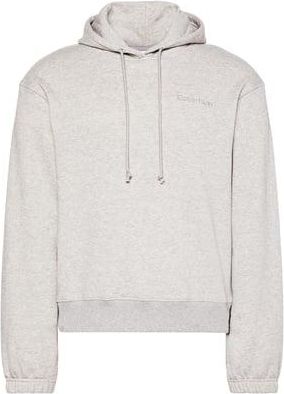 Calvin Klein Hoodie en coton m&eacute;lang&eacute;