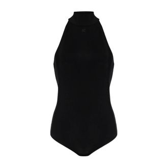 Courr&egrave;ges Femme, Tops, Noir, Taille: 40 FR Hauts