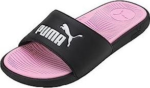 Puma COOL CAT 2.0 WNS, Sandale glissante Femelle, PUMA BLACK-PUMA WHITE-PALE PINK