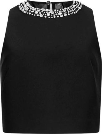 Liu Jo Damen, Blusen & Hemden, Schwarzk, 2XSGr&ouml;&szlig;e