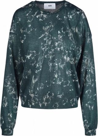 SOLOTRE Femme, Pulls, Vert, Taille: 38 FR Tricots Abu