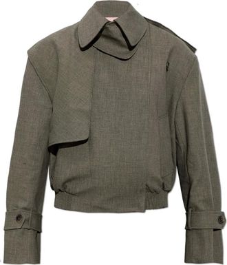 CHRISTOPHER ESBER Femme, Manteaux, Gris, Taille: 36 FR Veste trench courte