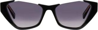 Moschino Femme, Accessoires, Noir, Taille: ONE Size Cut-out sunglasses