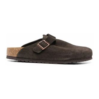 Birkenstock Homme, Chaussures, Brun, Taille: 40 EU Boston Soft Footbed