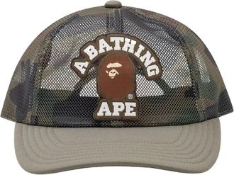 A Bathing Ape A Bathing Ape, Homme, Accessoires, Vert, Taille: ONE Size 1st Camo Mesh Cap