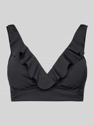 Lauren Ralph Lauren Bikini-Oberteil mit Volants