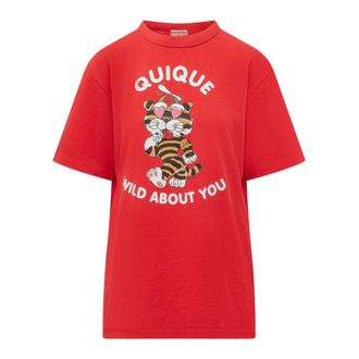 Kenzo Cartoon T-shirt - - Tops - Herren - Rot - L