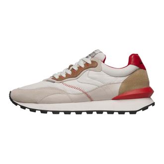 Voile Blanche Sneakers aus Leder und technischem Gewebe - - Shoes - Herren - Mehrfarbig - 41 EU
