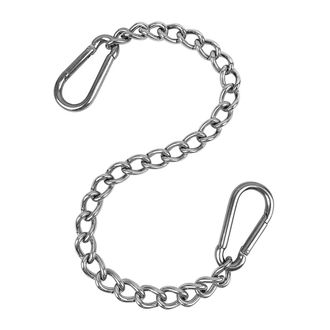 BESTONZON Hängesessel Kette Aus Carbonstahl Mit Karabinerhaken Robuste Aufhängung Für Schaukeln Hängematten Und Sandsäcke Und Langlebig Für Innen Außenbereich