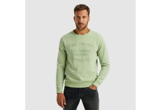 PME Legend Sweatshirt Crewneck gd terry mit Schriftzug