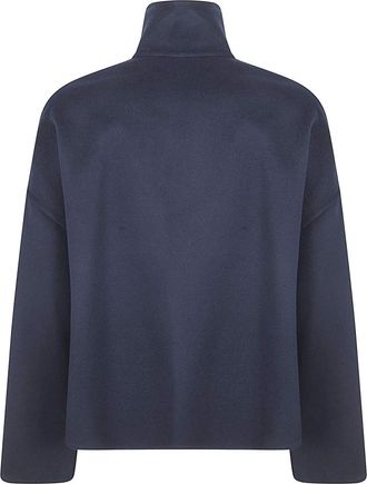 Fabiana Filippi Femme, Pulls, Bleu, Taille: 38 FR Pull &agrave; col roul&eacute;