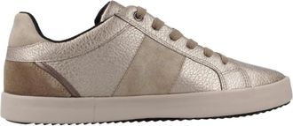 Geox Femme, Chaussures, Brun, Taille: 39 EU Baskets Florales pour Femmes